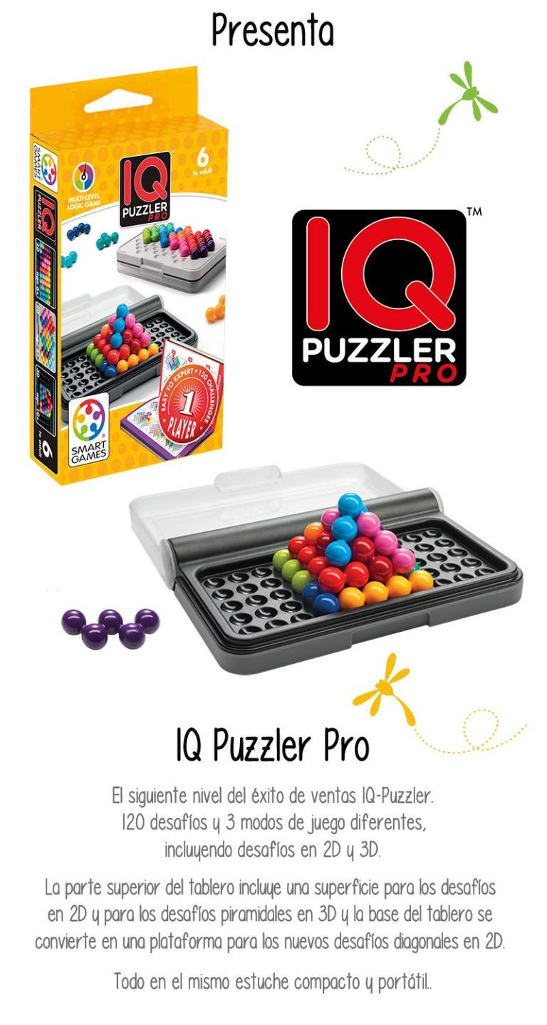 Puzzle IQ Puzzler Pro (120 Retos) De SMARTGAMES