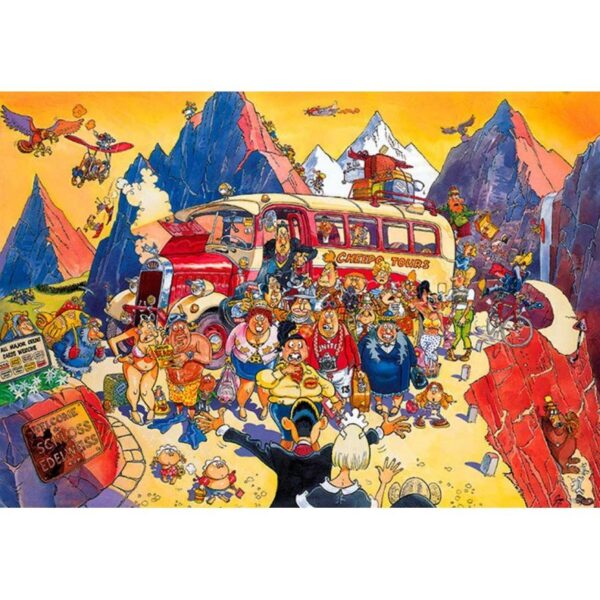 Puzzle 1000 Wasgij Retro Original 5 Reserva Tardía