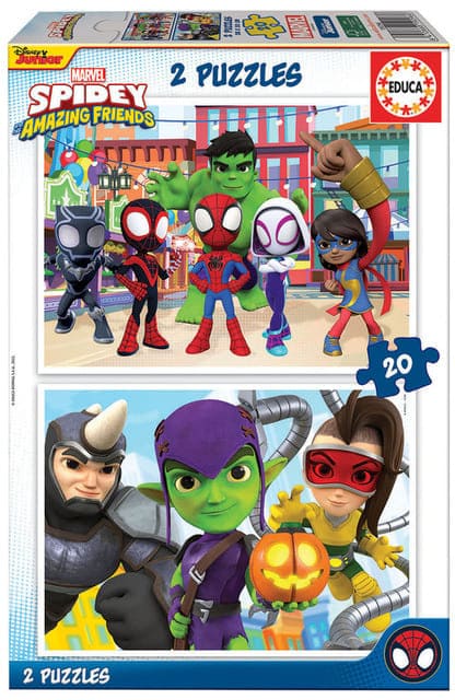 Puzzle 2x20 Spidey Y Sus Amigos De EDUCA