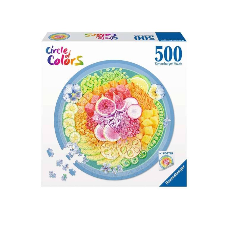 Puzzle 500 Poke Bowl Círculo, Circle Of Colors
