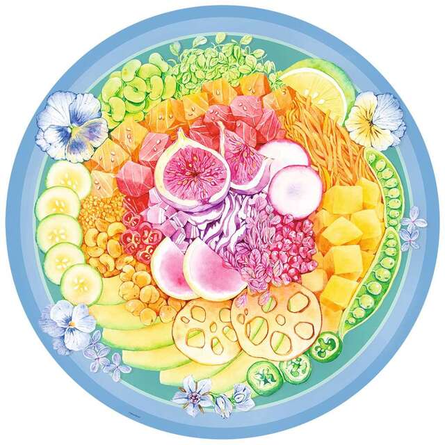 Puzzle 500 Poke Bowl Círculo, Circle Of Colors