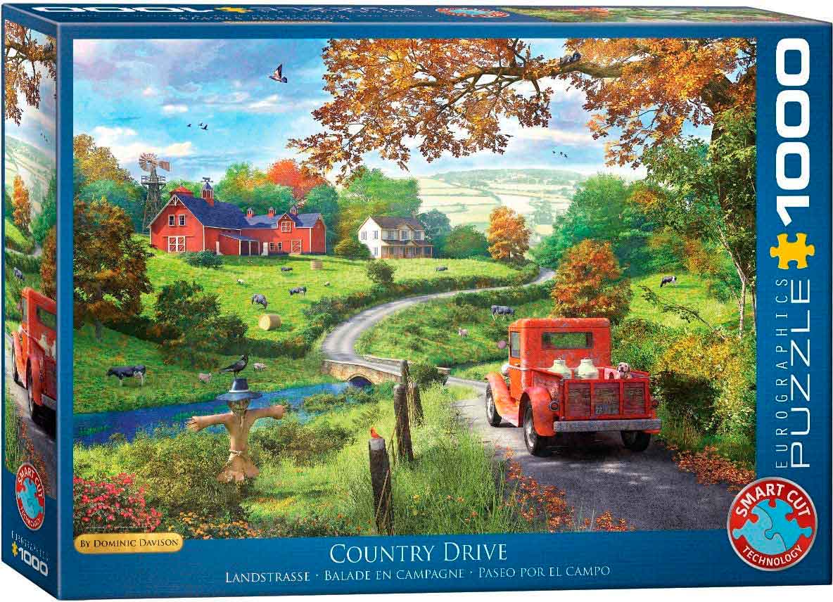 Puzzle 1000 Dominic Davison -Camino Rural