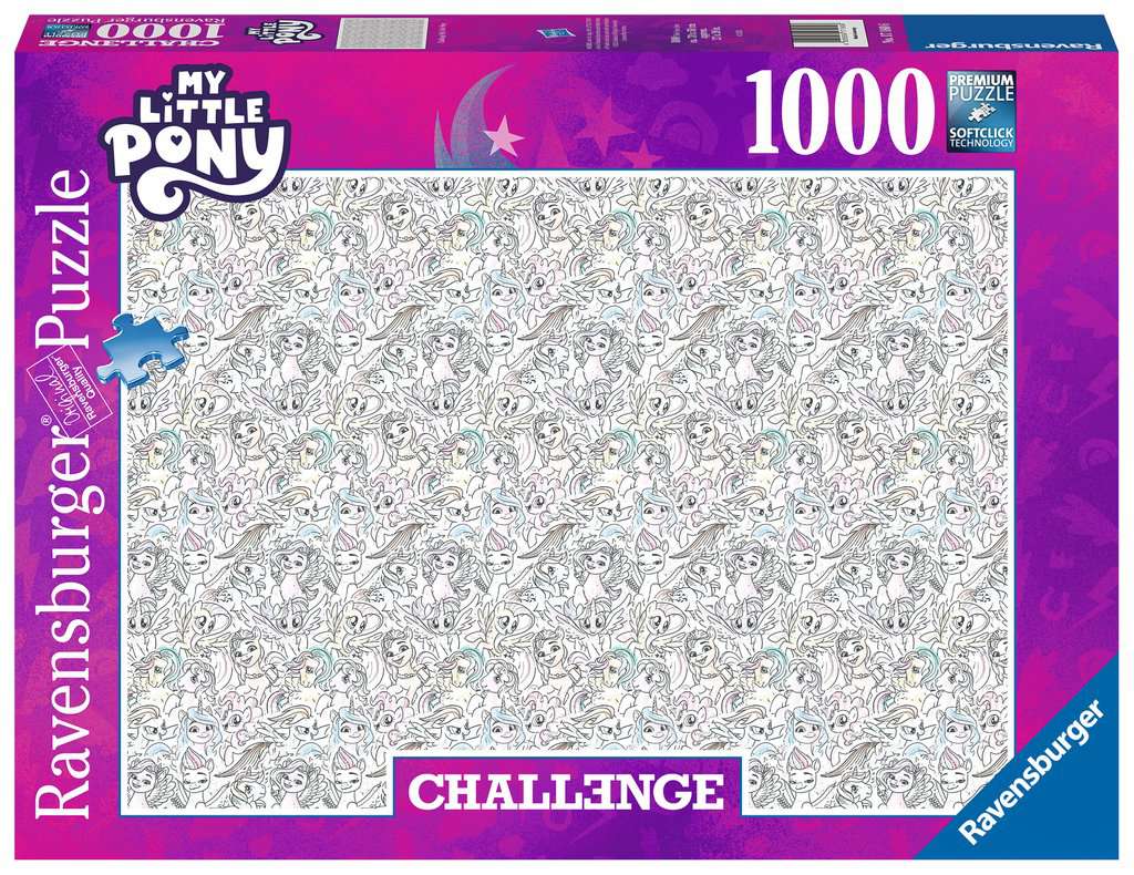 Puzzle 1000 Challenge My Little Ponny De RAVENSBURGER