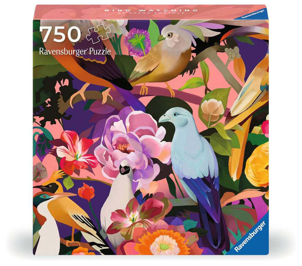 Puzzle 750 Observando A Las Aves De RAVENSBURGER En Puzzles Tu Me Completas