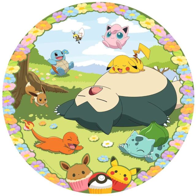 Puzzle 500 Pokémon Round, Circle Of Colors