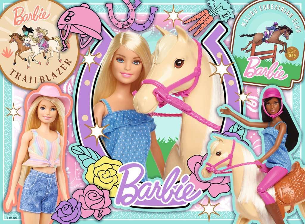 Puzzle 100 Barbie De RAVENSBURGER En Puzzles Tu Me Completas