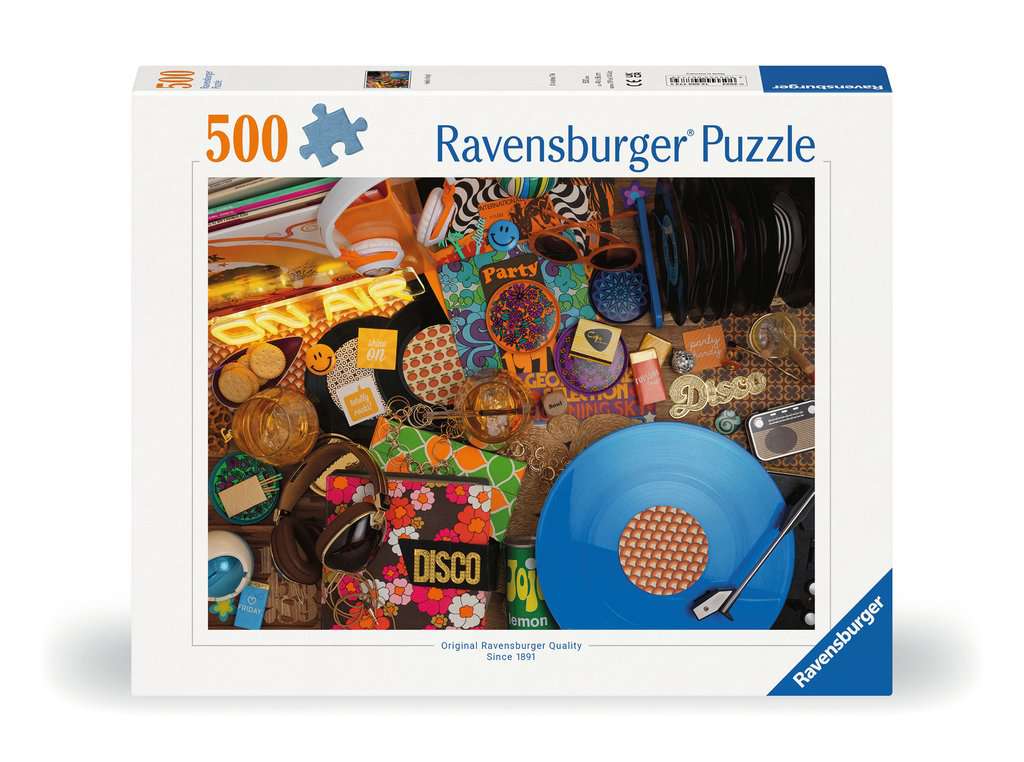 Puzzle 500 Hello Vinyl De RAVENSBURGER