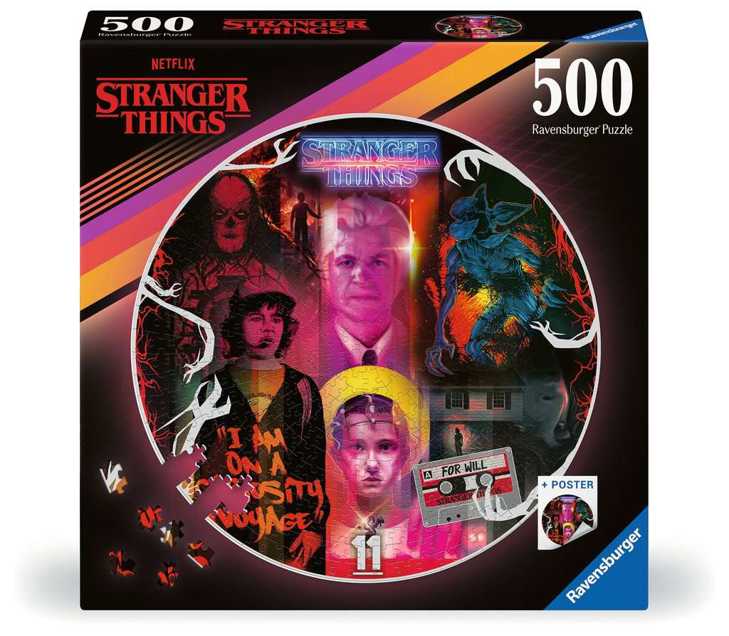 500 Stranger Things Circle Of Colors De RAVENSBURGER